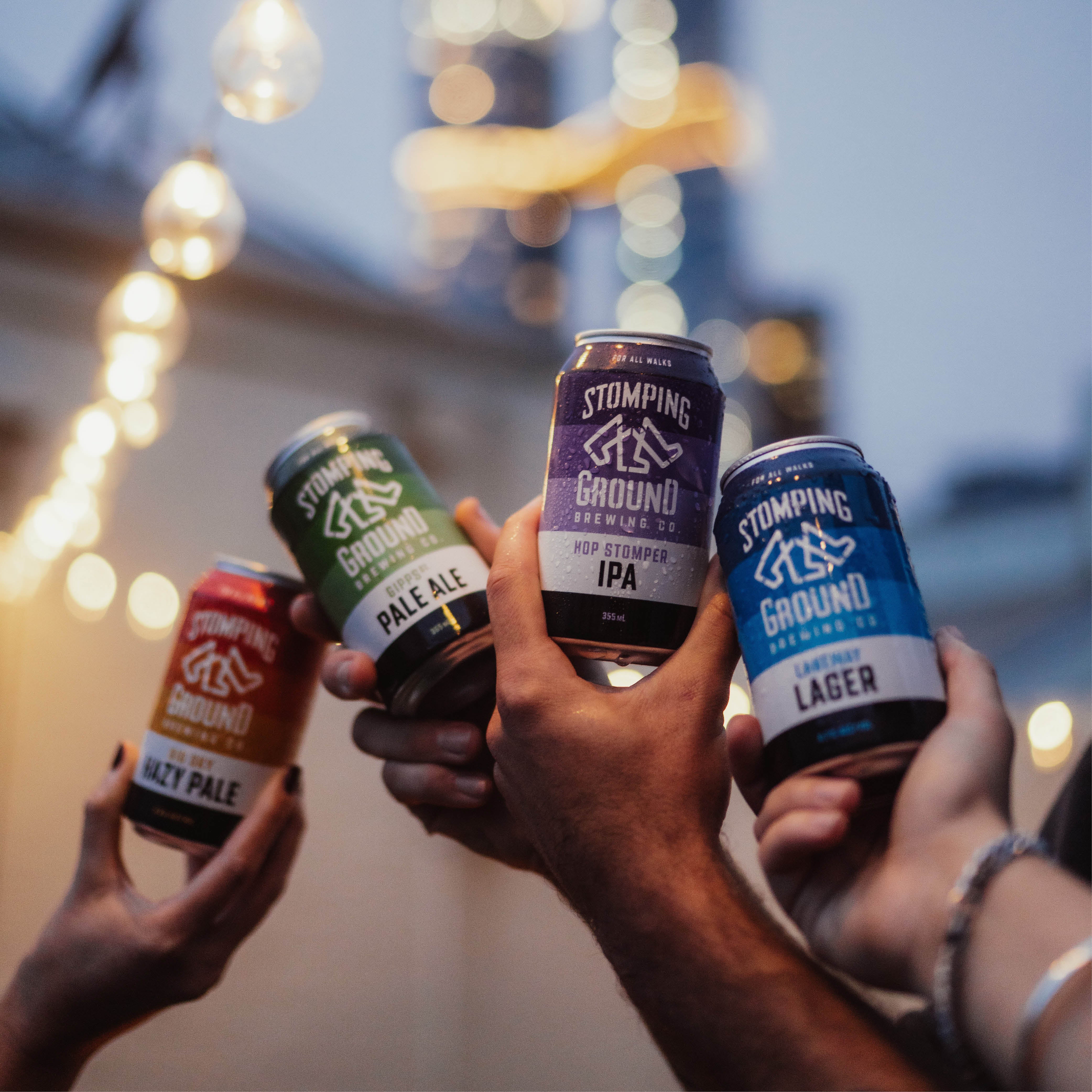 Our Beer - Stomping Ground Brewing Co.